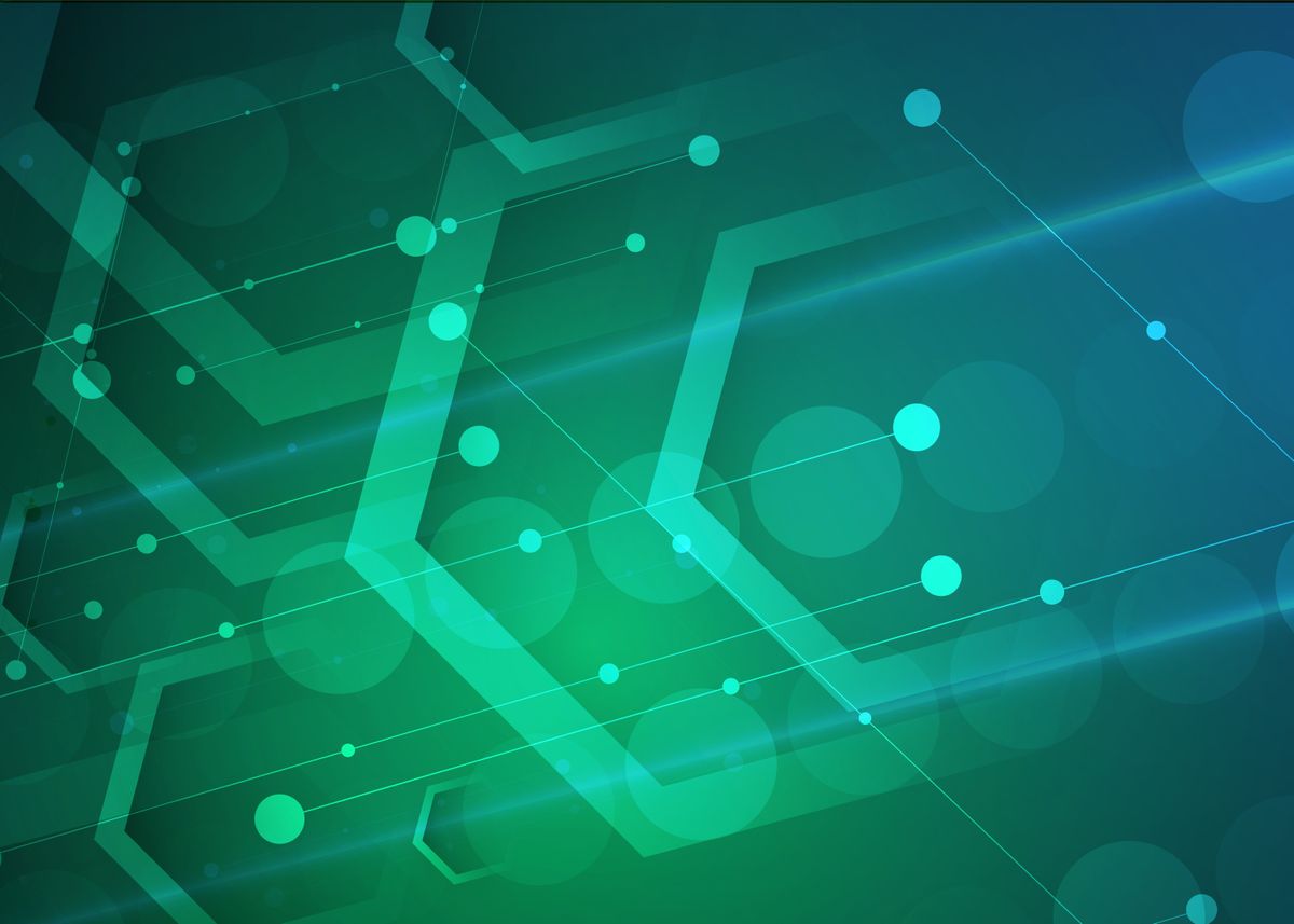 'Abstract technology' Poster by Vs 1489 | Displate