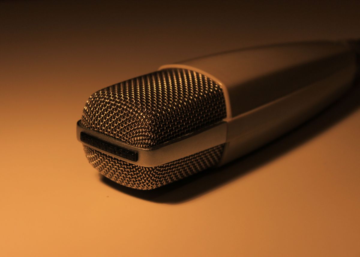 'Aesthetic Microphone' Poster, picture, metal print, paint by Sam Brady ...