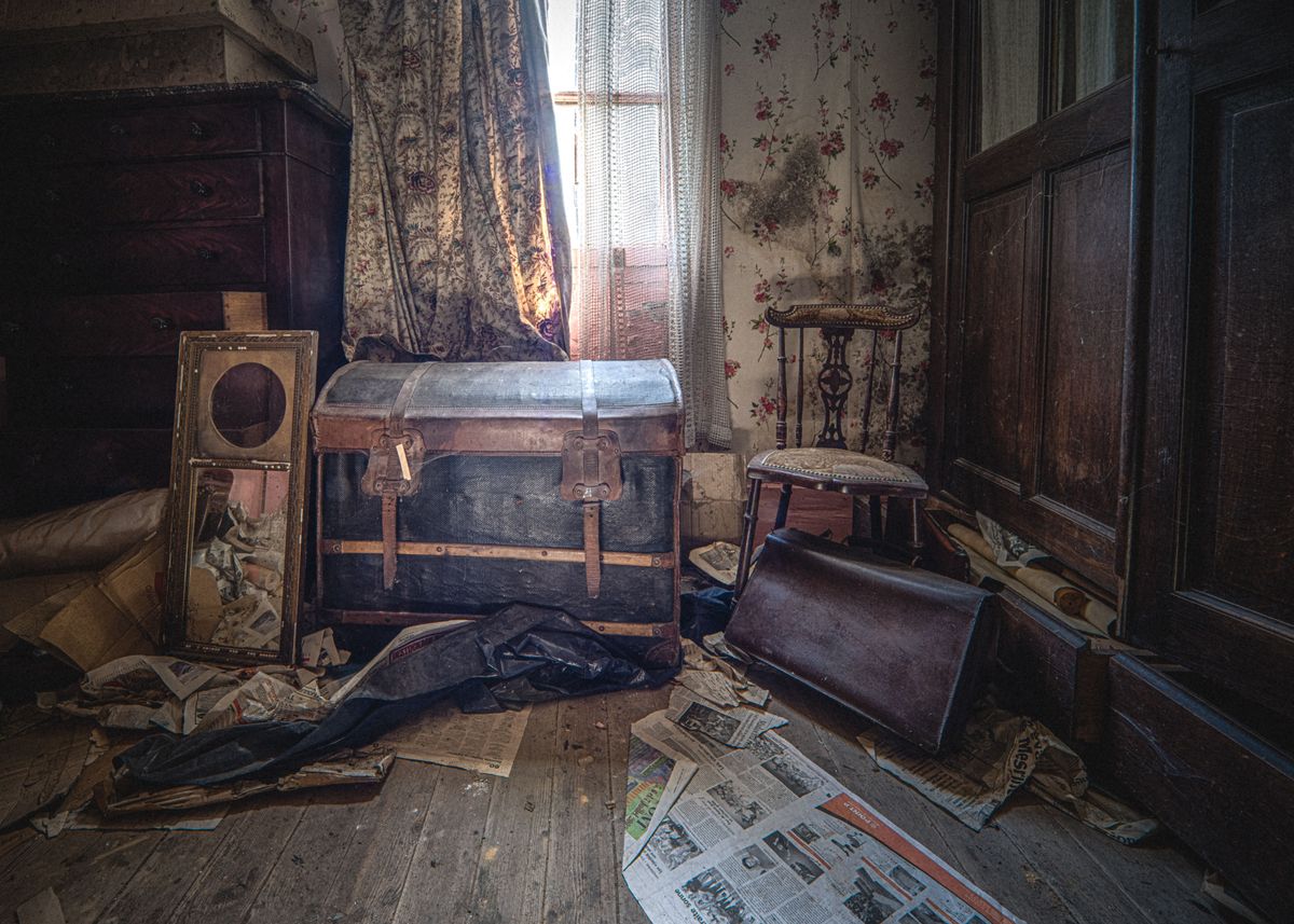 'The paper room' Poster by Sophie Lhoëst | Displate