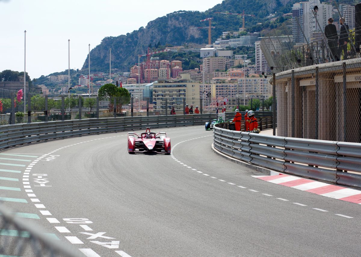 'Taxis and Race Cars Monaco' Poster, picture, metal print, paint by ...