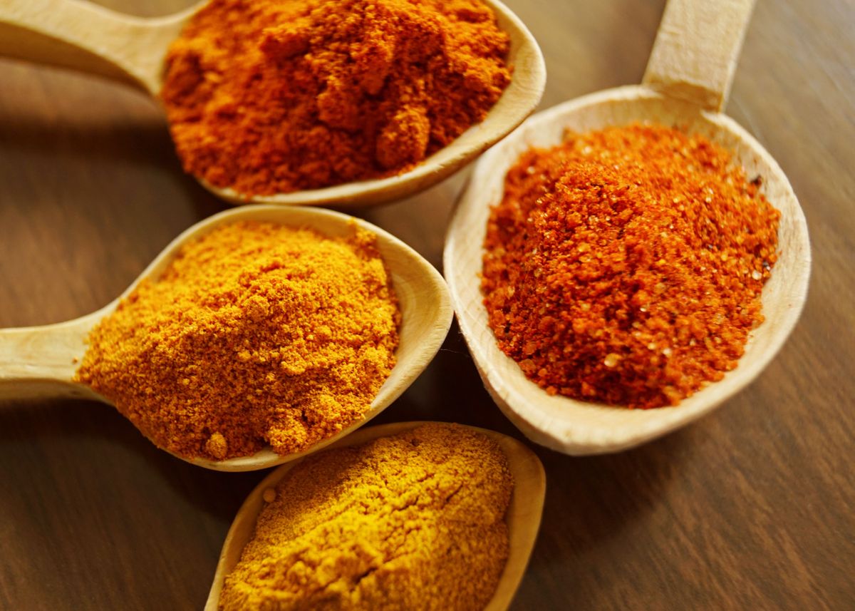 'Curry spices' Poster by Stephen Bredenkamp | Displate