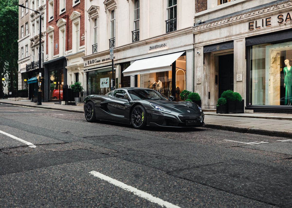 'Rimac Nevera' Poster, picture, metal print, paint by Supercar Blonde ...