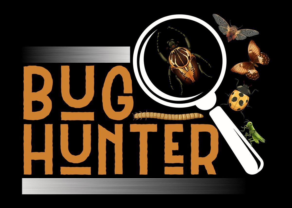 'Entomologist Bug Hunter' Poster, picture, metal print, paint by ...