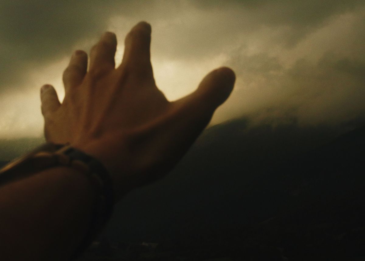 'Reaching out ' Poster, picture, metal print, paint by Sam Brady | Displate