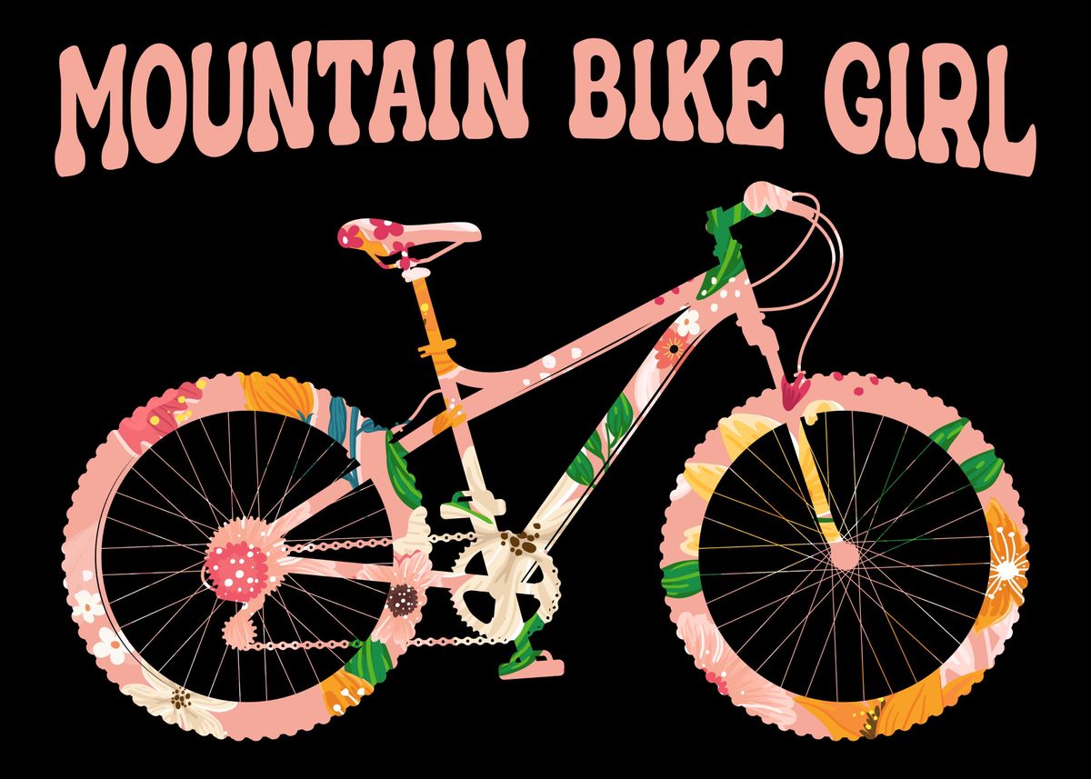 'Mountain Bike MTB' Poster by BobbyBubble | Displate