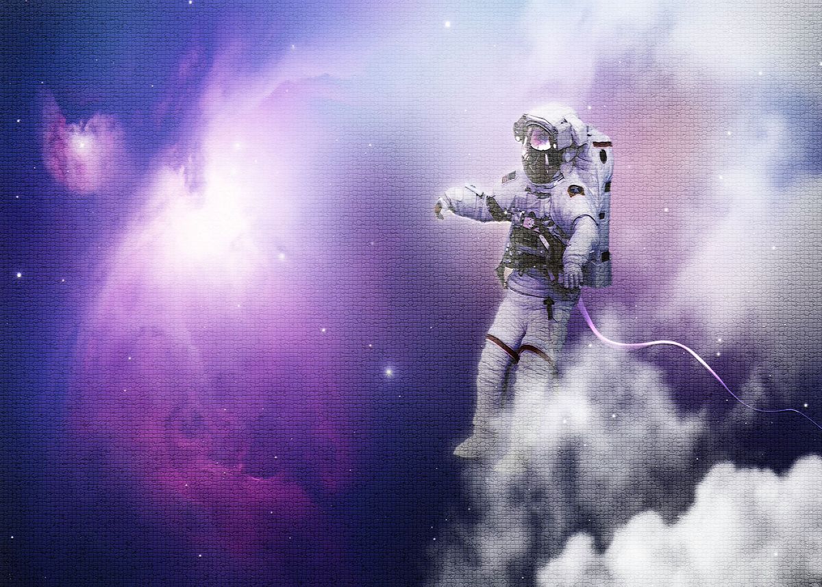 'Astronaut dream' Poster by Nemo Art | Displate