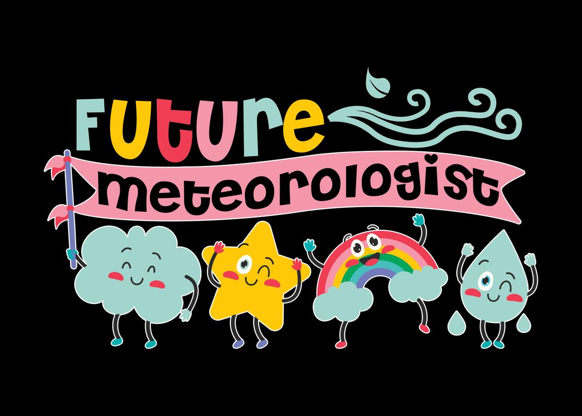 'Weather Watcher Boys' Poster, picture, metal print, paint by ...