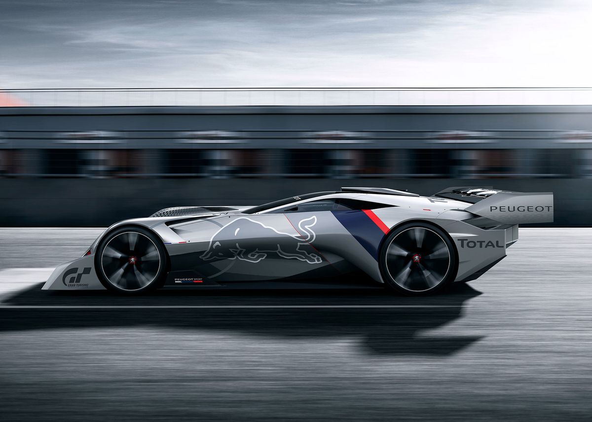 'Peugeot L750 R Hybrid car' Poster, picture, metal print, paint by ...