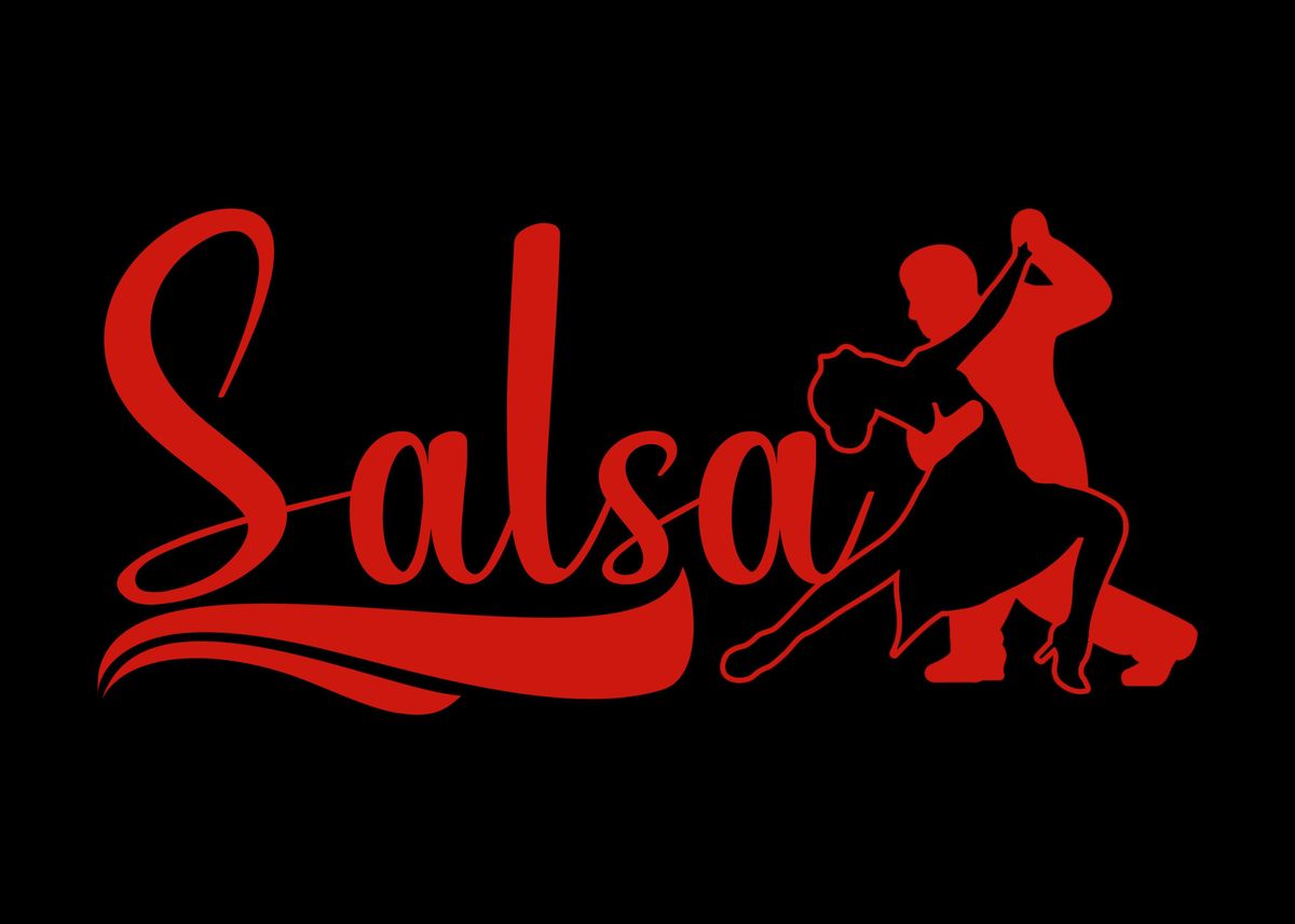 'Salsa Dancing Couple' Poster, picture, metal print, paint by ...