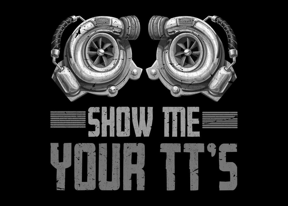 'Car tuning turbocharger' Poster by professionaldesigns | Displate