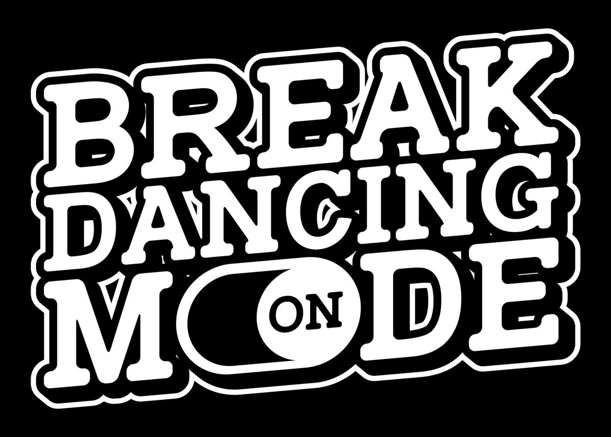 'Breakdancing' Poster by BobbyBubble | Displate