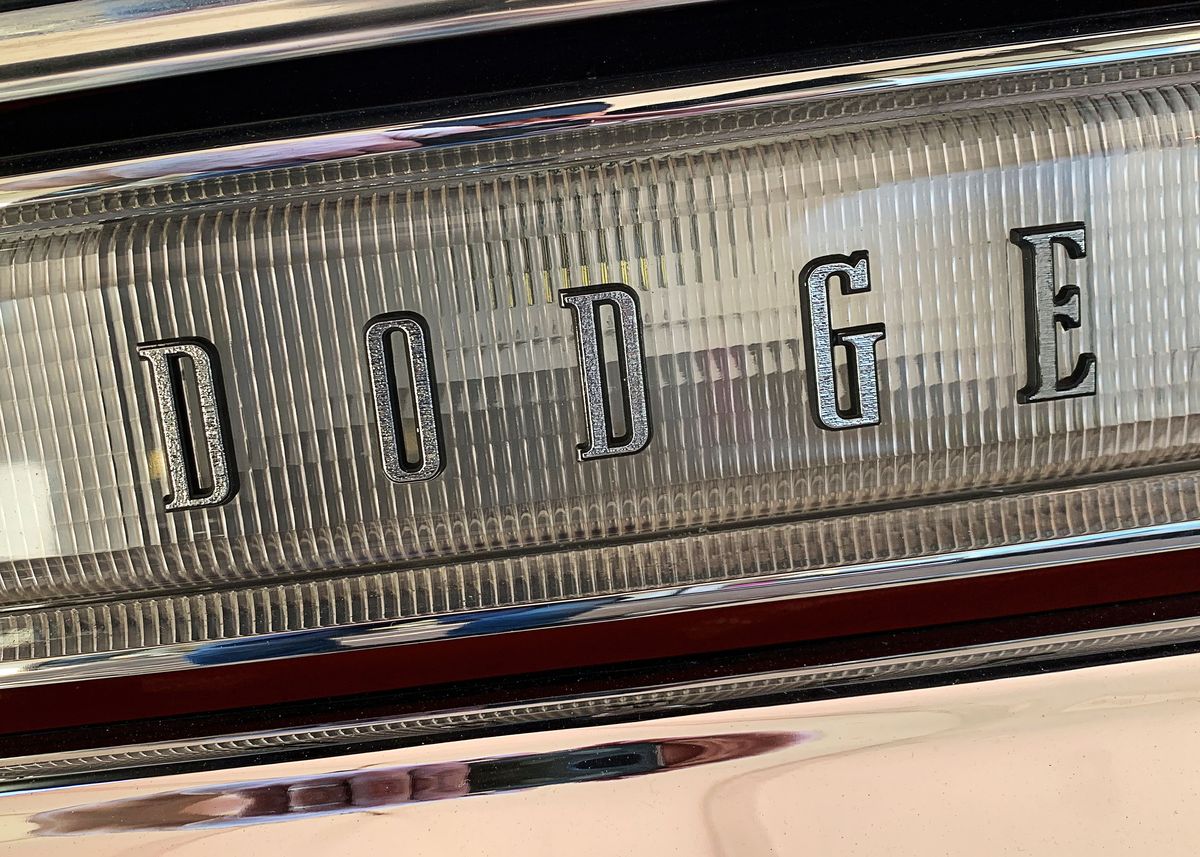 'Vintage Cars Dodge' Poster by The Fire | Displate