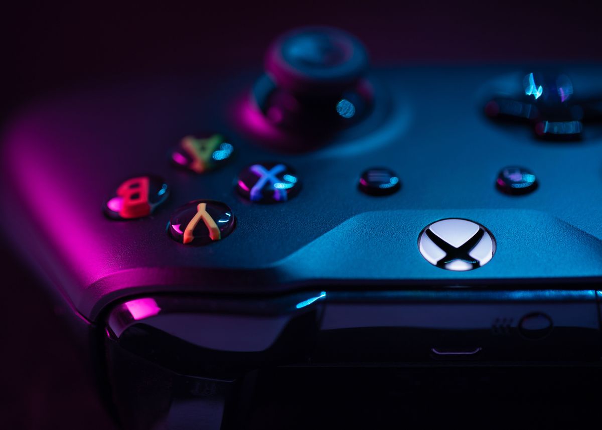 'Xbox controller' Poster, picture, metal print, paint by Nicolas ...