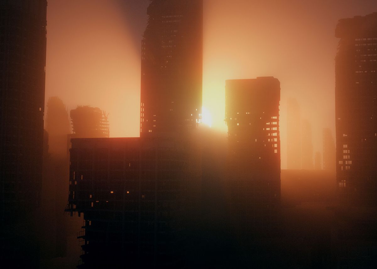 'Post Apocalypse ' Poster, picture, metal print, paint by Anis Bentaibi ...