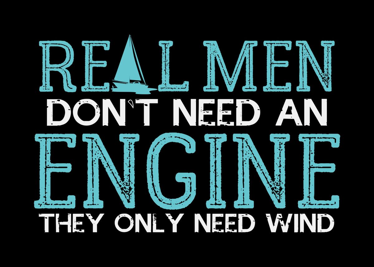 'Sailing Joke Sailor Boat' Poster, picture, metal print, paint by ...