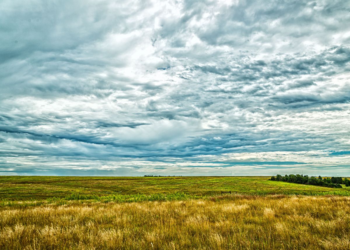 'The Great Plains' Poster by Gestalt Imagery | Displate
