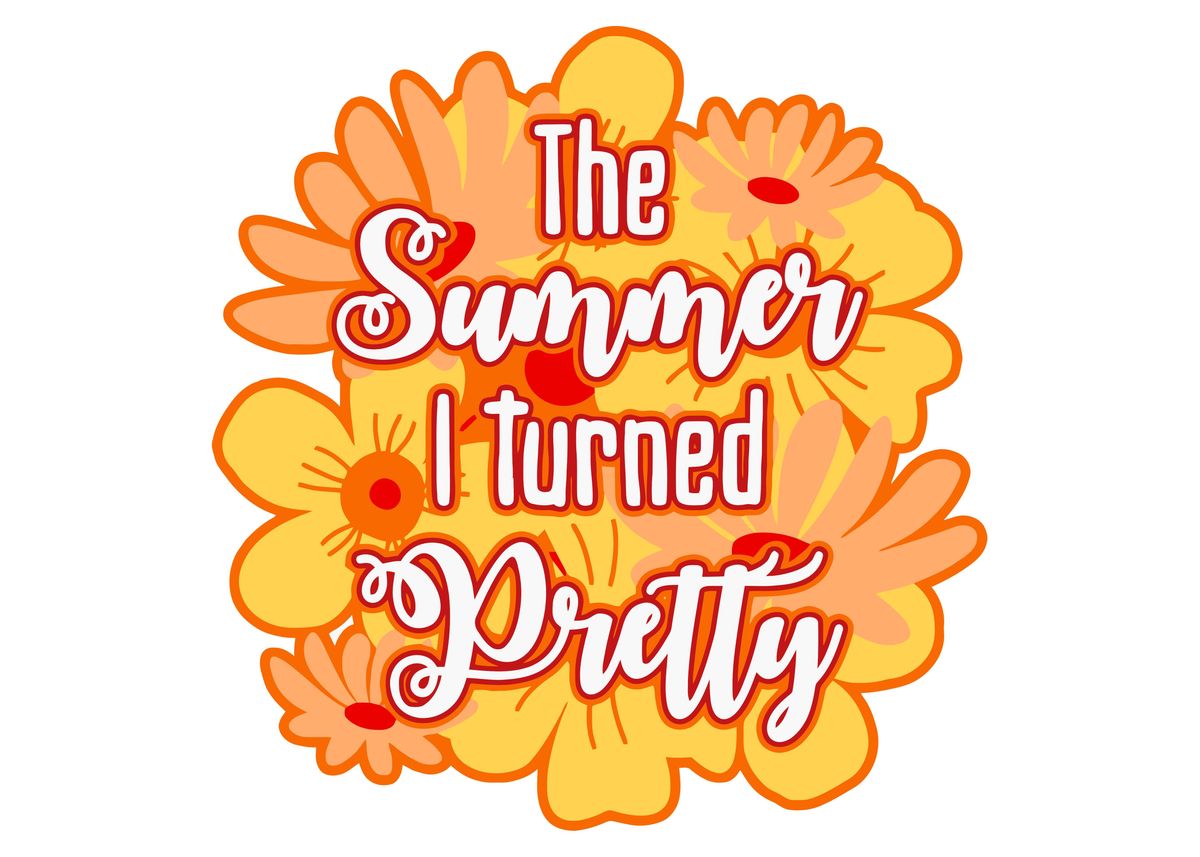 'The Summer i turned Pretty' Poster by LCW17 | Displate