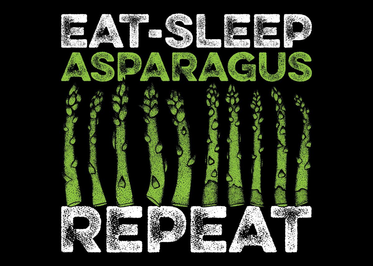 'Asparagus Vegetables Funny' Poster by Hexor | Displate