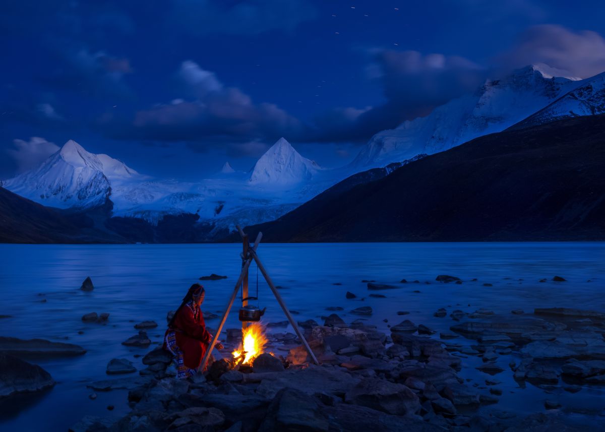 'Pure azure' Poster, picture, metal print, paint by World Class Photos ...