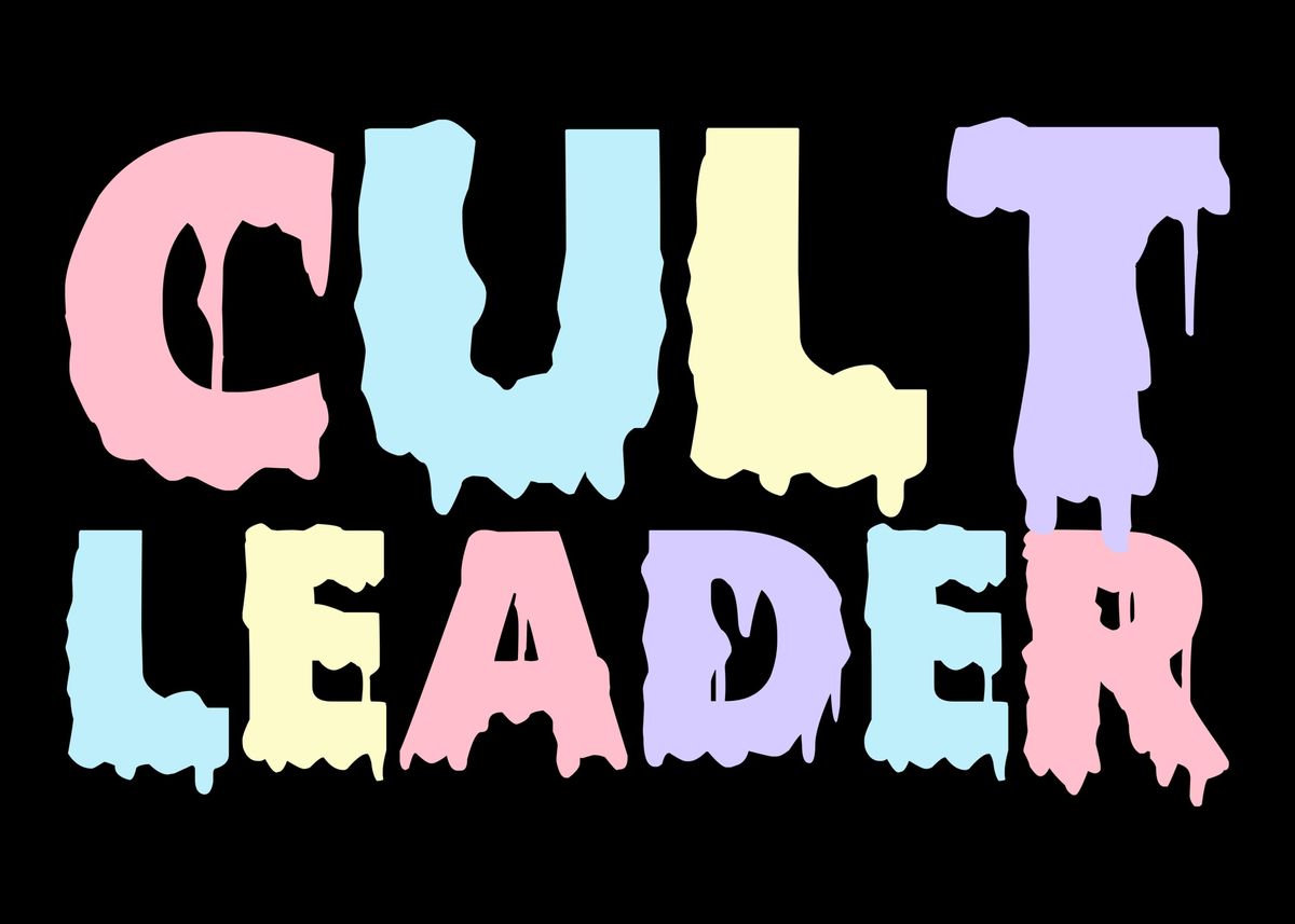 'Cult Leader Pastel Goth' Poster by AestheticAlex | Displate