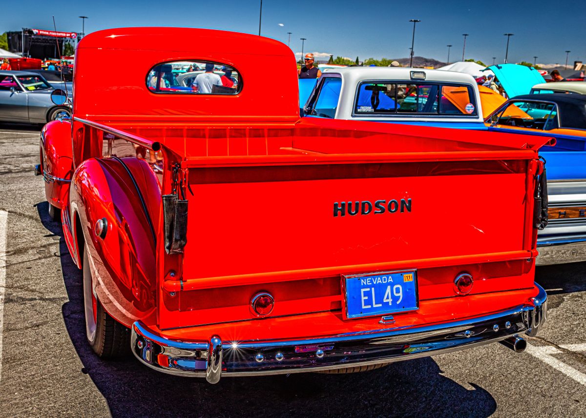 '1946 Hudson Super Eight' Poster, picture, metal print, paint by ...