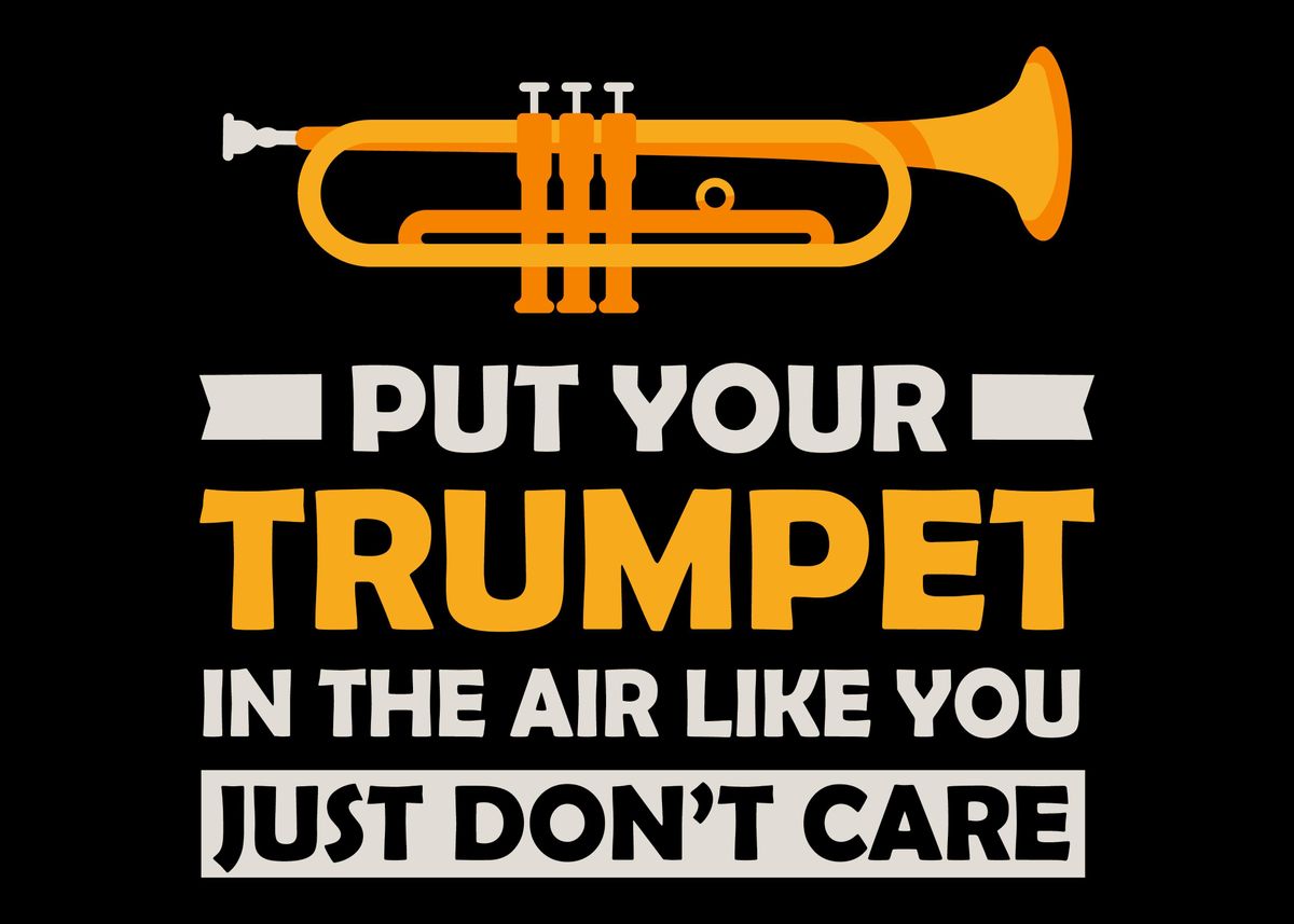 'Trumpet Trumpeter Jazz' Poster, picture, metal print, paint by ...