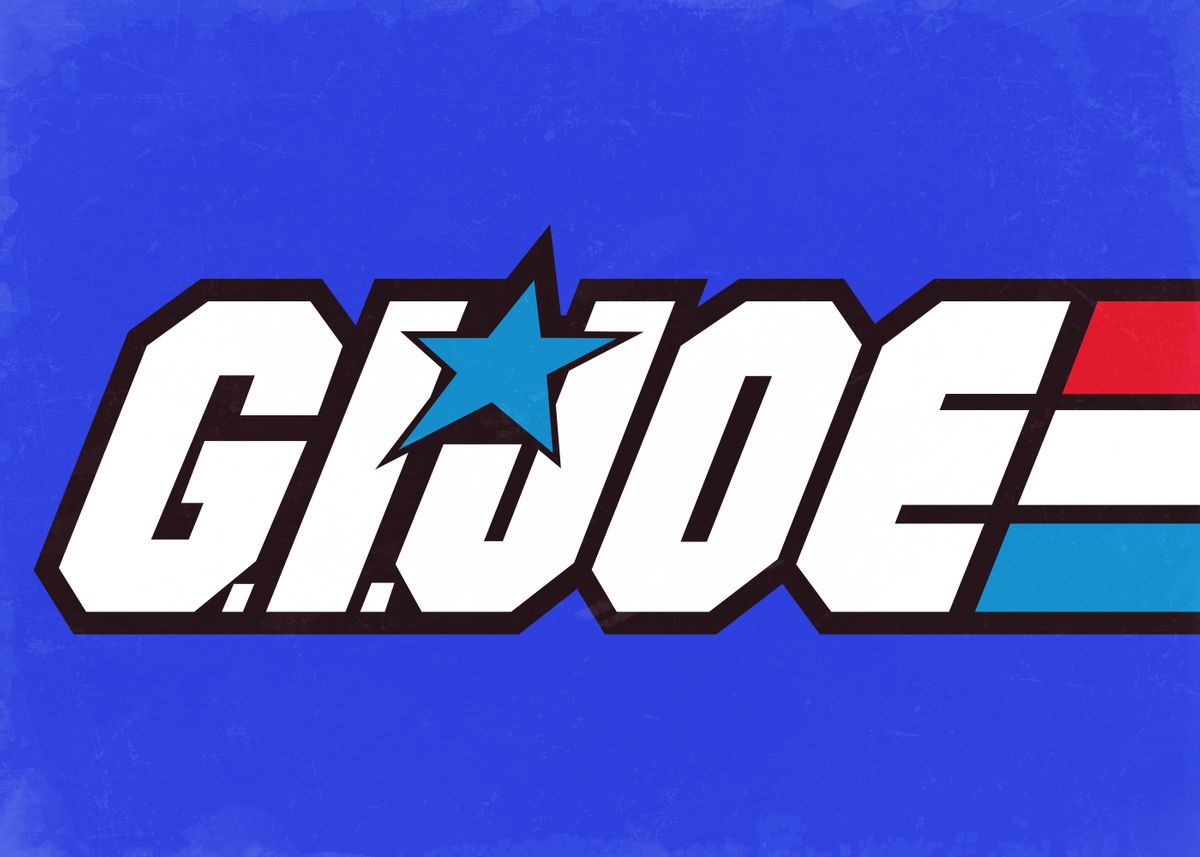 'G.I. Joe logo' Poster, picture, metal print, paint by G.I. Joe | Displate