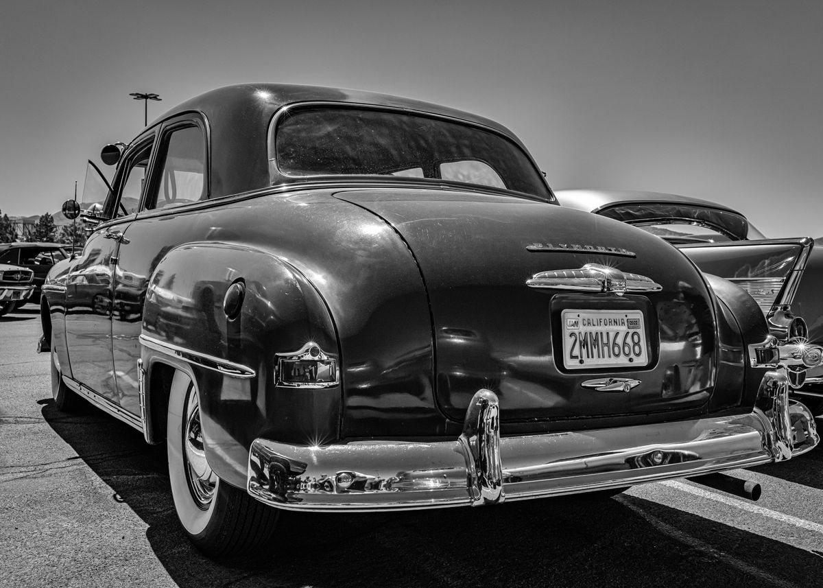 '1950 Plymouth Deluxe 2Door' Poster, picture, metal print, paint by ...