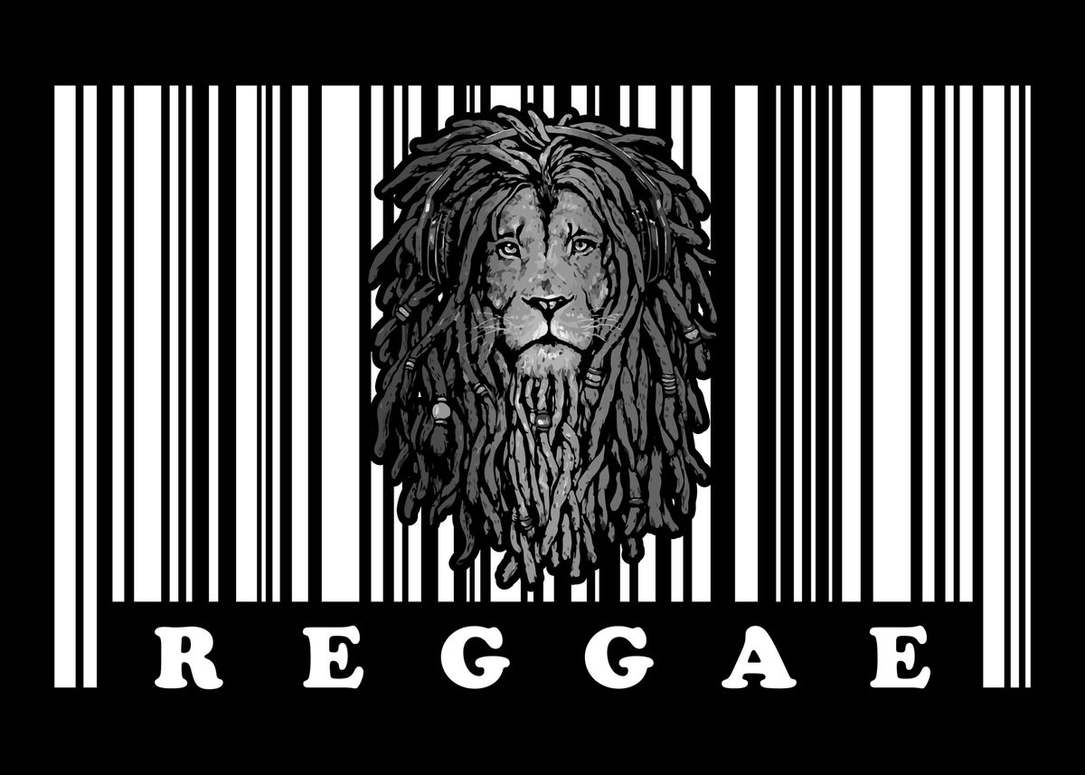'Reggae Rasta Rastafari' Poster by BobbyBubble | Displate