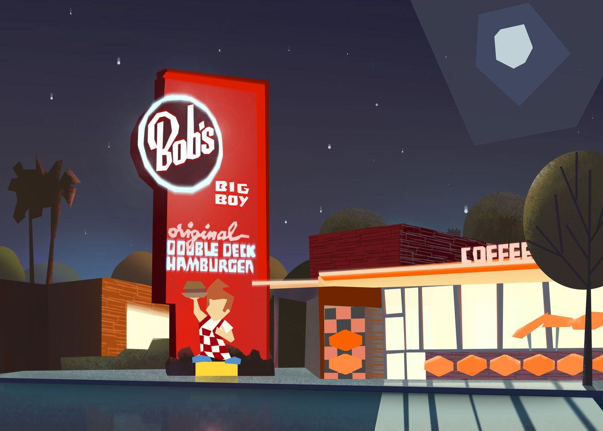 'Bobs Adventure' Poster by Brandon Gully | Displate