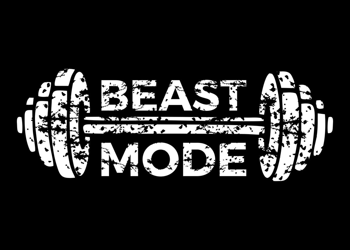 'Beast Mode' Poster by albran karan | Displate
