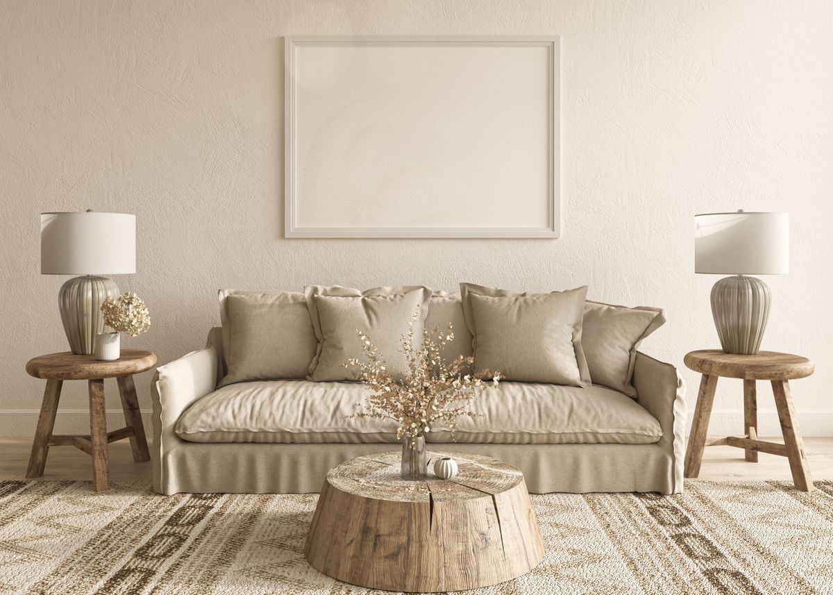 'BoHo Style Interior' Poster by Willa Roberts | Displate