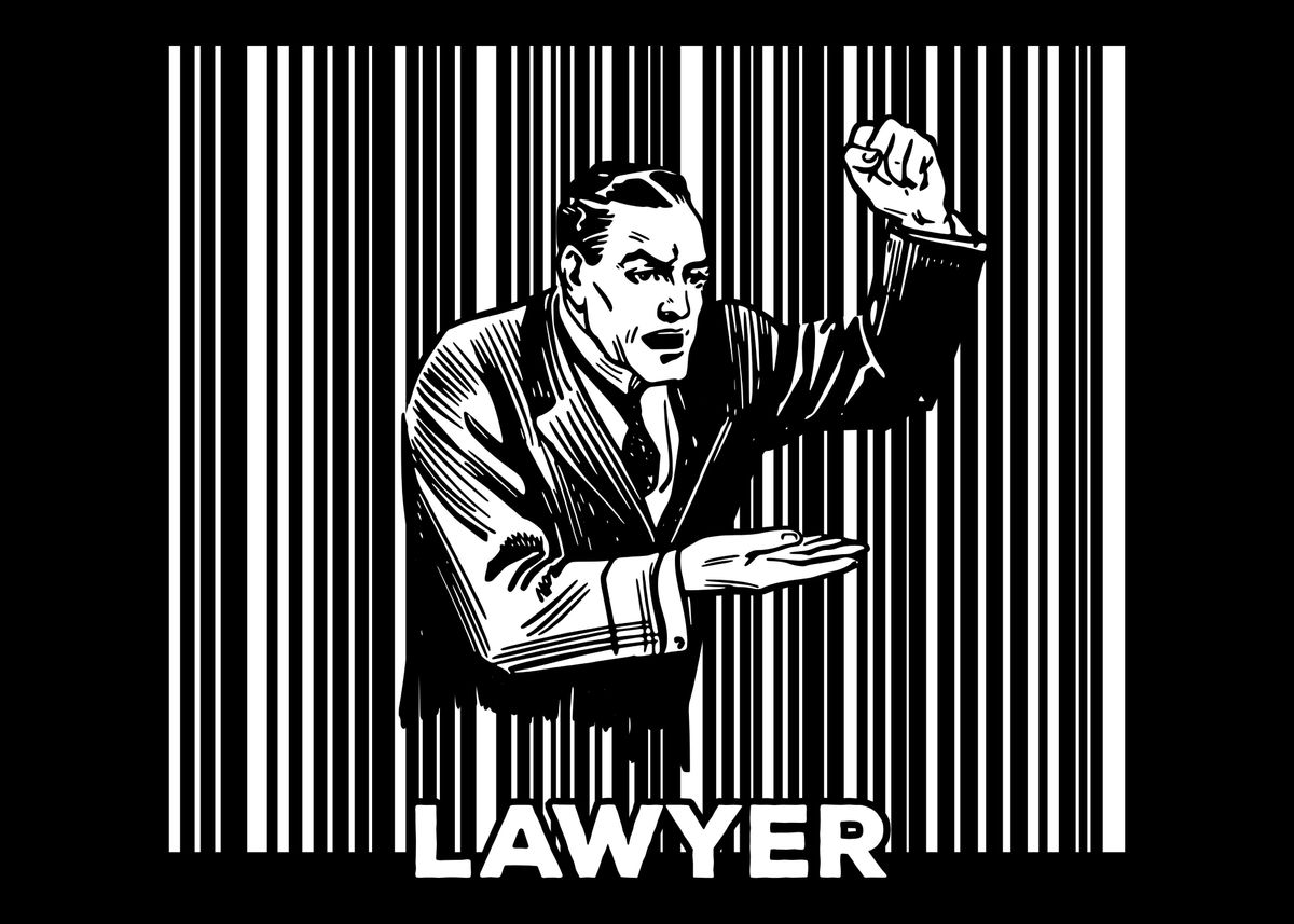 'Lawyer Law School Student' Poster by BobbyBubble | Displate