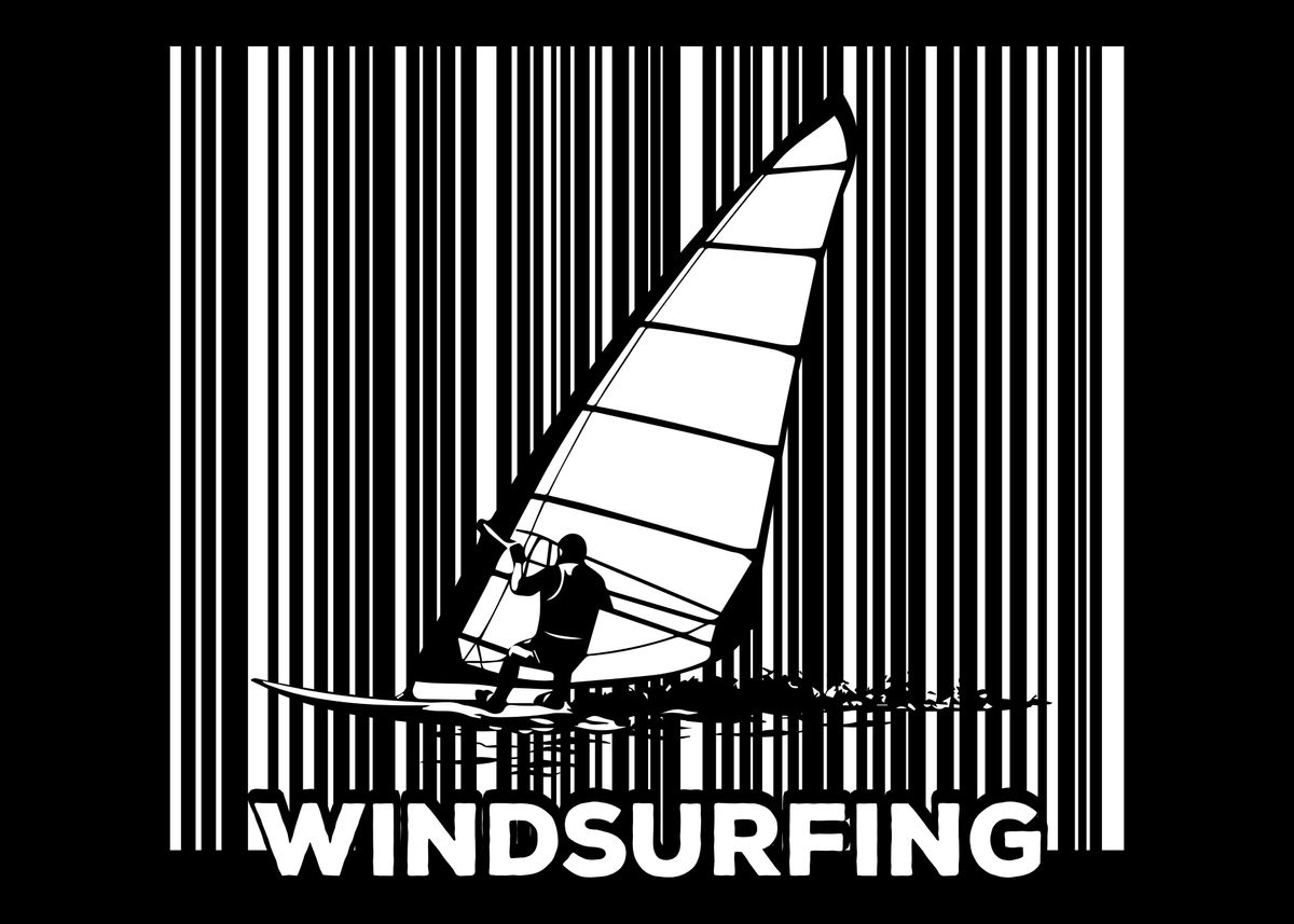 'Windsurfing Windsurf' Poster, picture, metal print, paint by ...