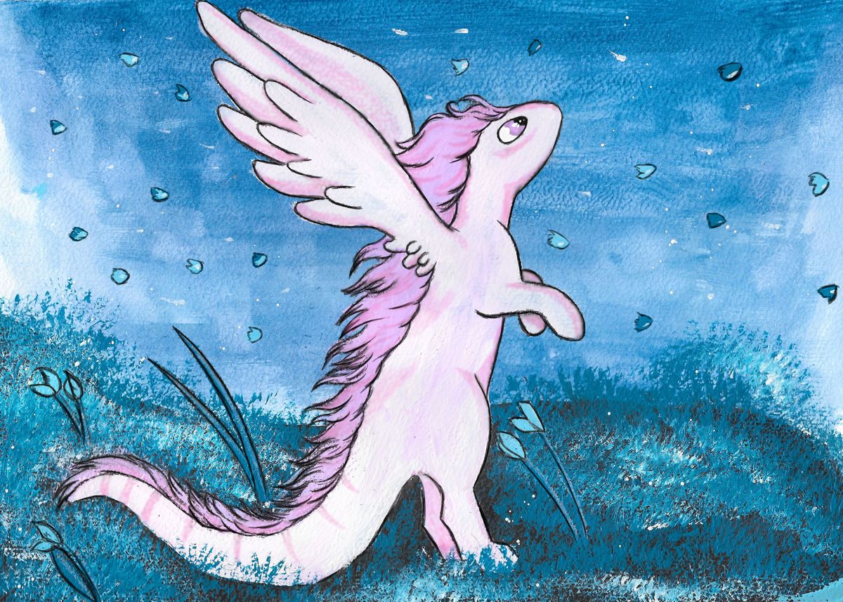 'Airdragon' Poster, picture, metal print, paint by Stephanie Eicken ...