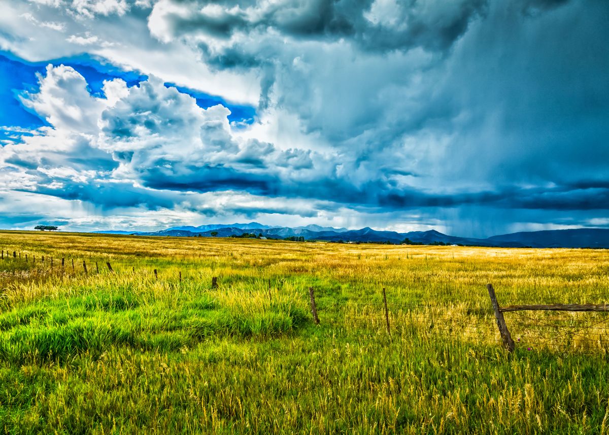 'A storm coming' Poster by Gestalt Imagery | Displate