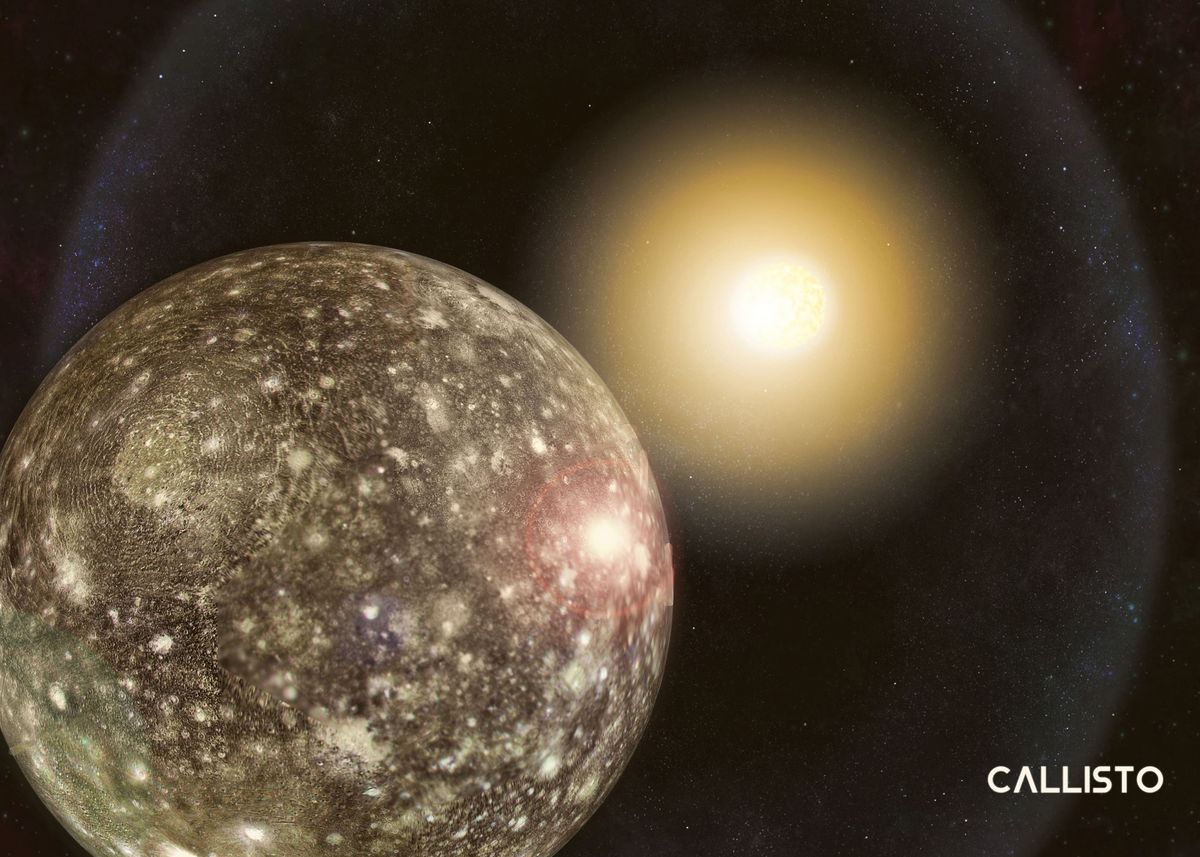 'Callisto' Poster, picture, metal print, paint by Pixxelworks Florian ...