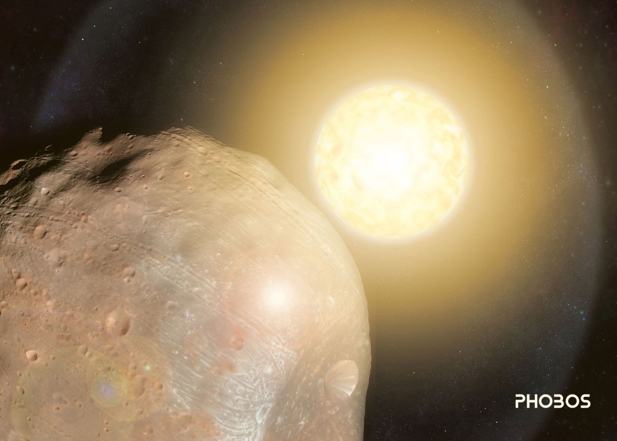 'Phobos' Poster, picture, metal print, paint by Pixxelworks Florian ...