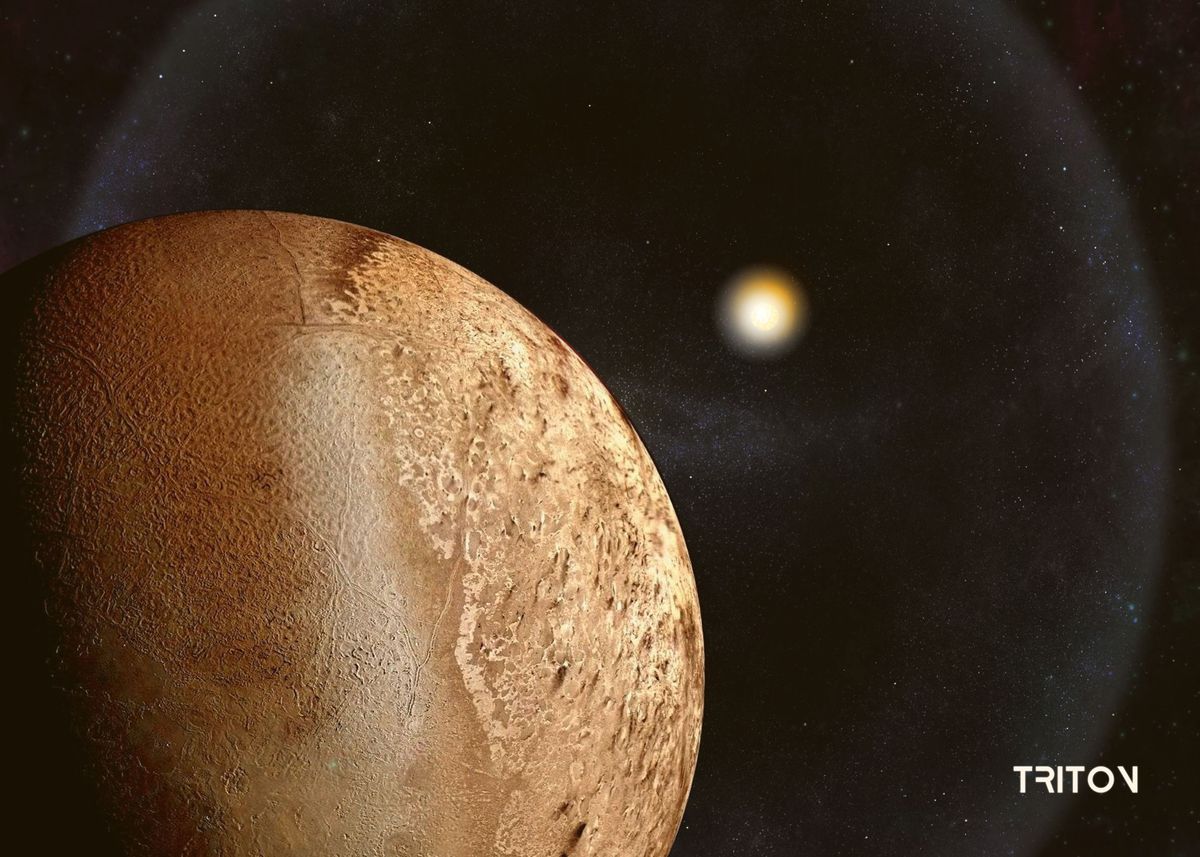 'Triton' Poster, picture, metal print, paint by Pixxelworks Florian ...