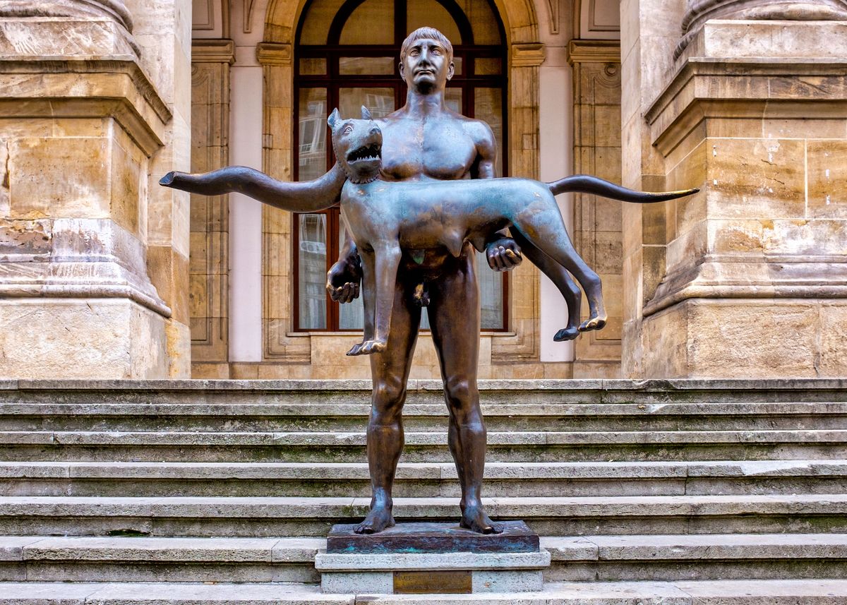 'Statue of Trajan' Poster, picture, metal print, paint by Fabrizio ...