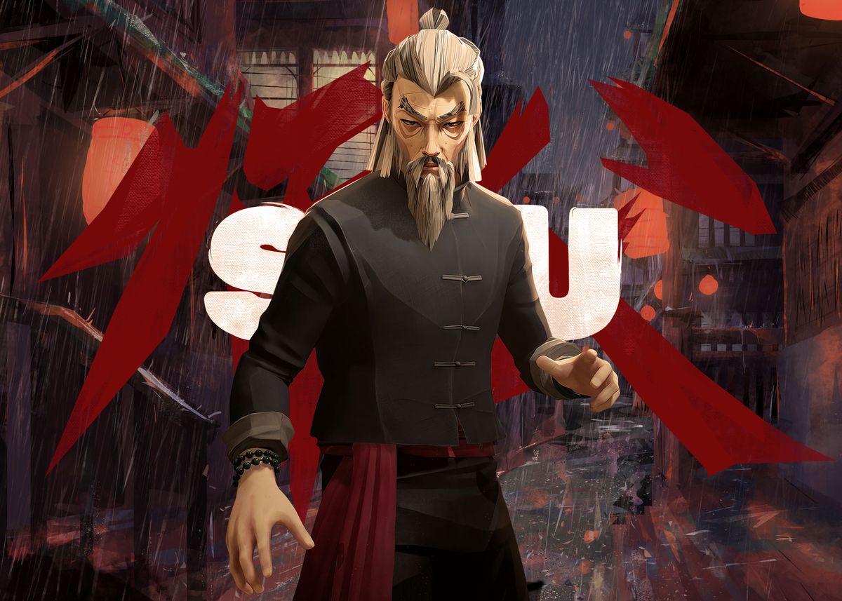 'Sifu' Poster, picture, metal print, paint by stu art | Displate