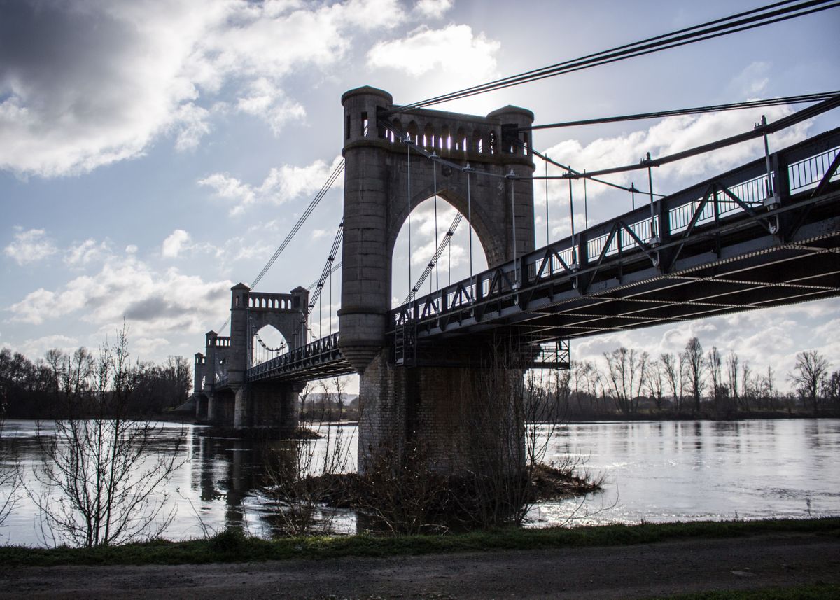 'Pont de Langeais 1' Poster by Jason N | Displate