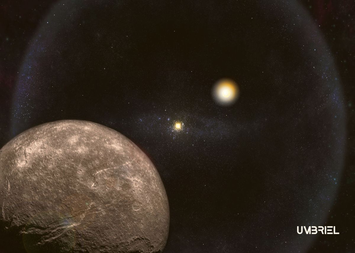 'Umbriel' Poster, picture, metal print, paint by Pixxelworks Florian ...