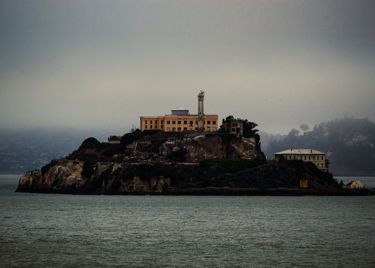 'Alcatraz Poster' Poster by Diane Powell | Displate