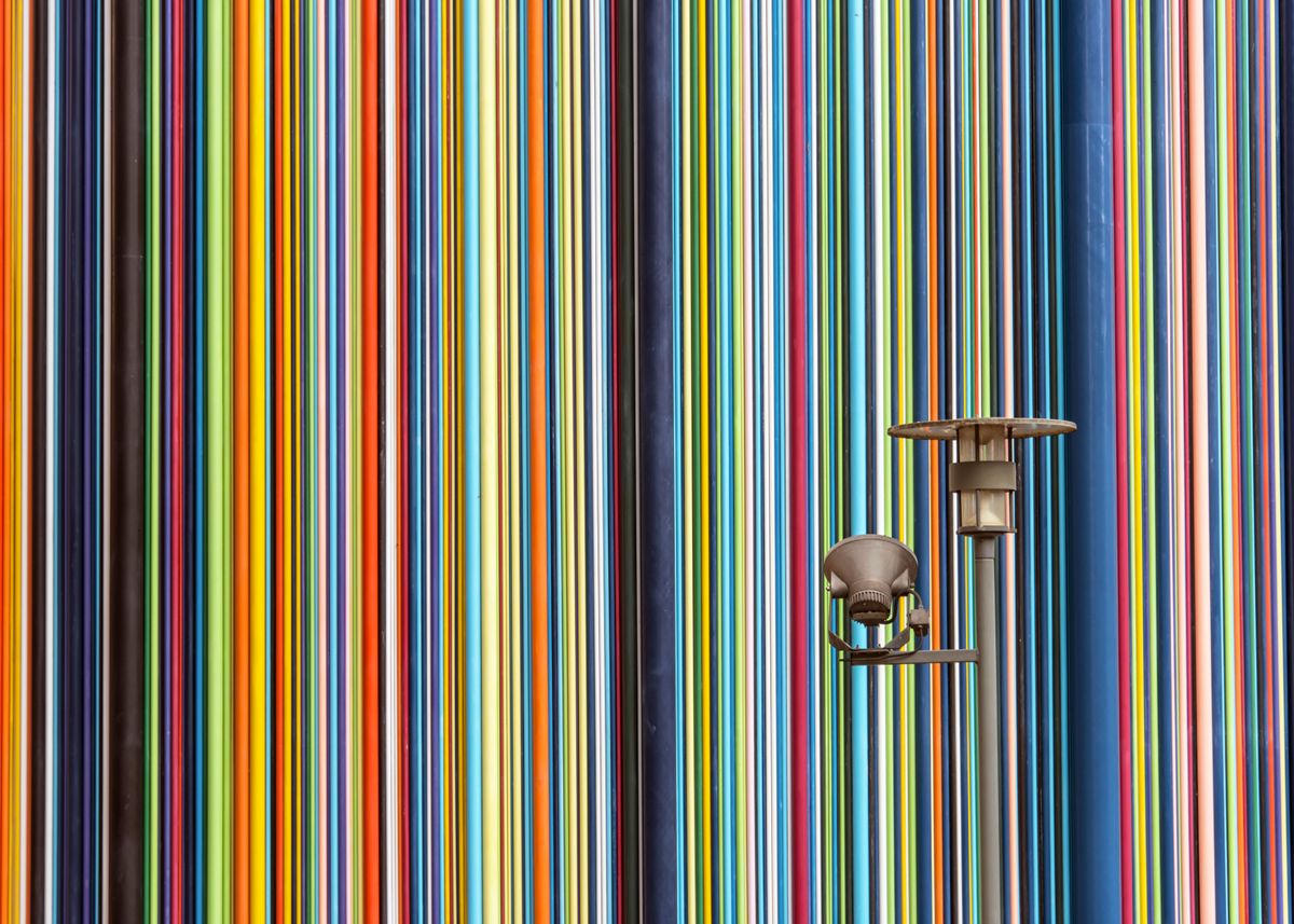 'Urban Rainbow' Poster by Mango Art | Displate