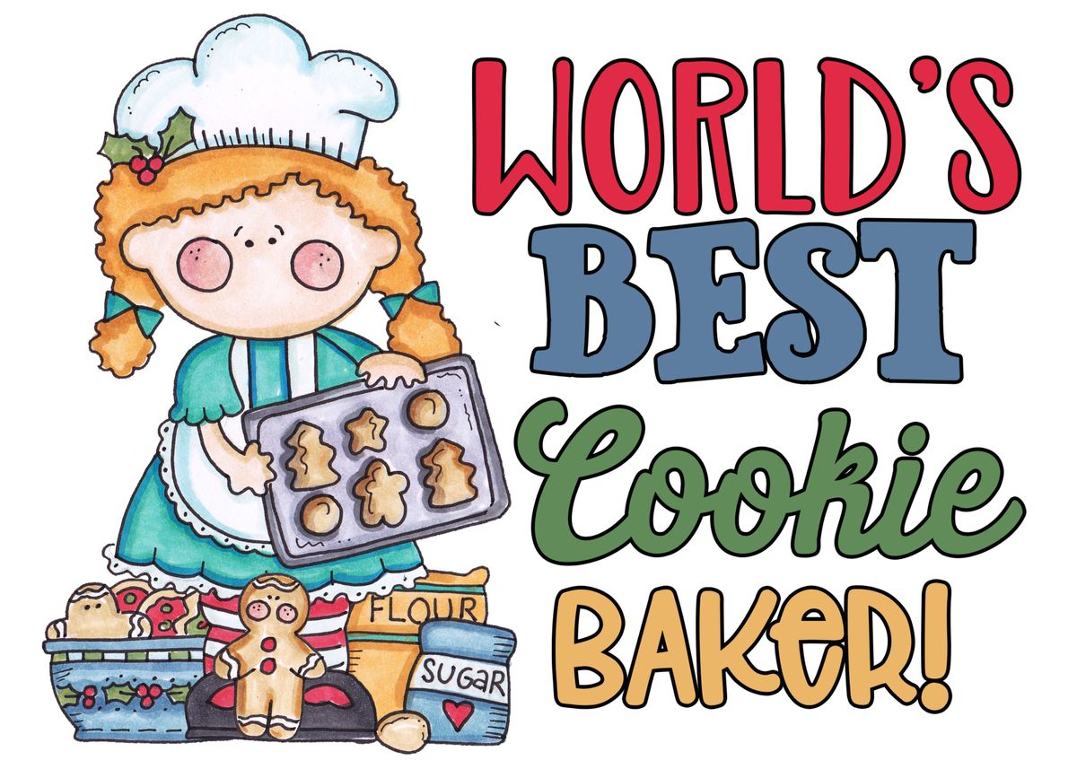 'Cookie Bakerin House Rules' Poster, picture, metal print, paint by ...