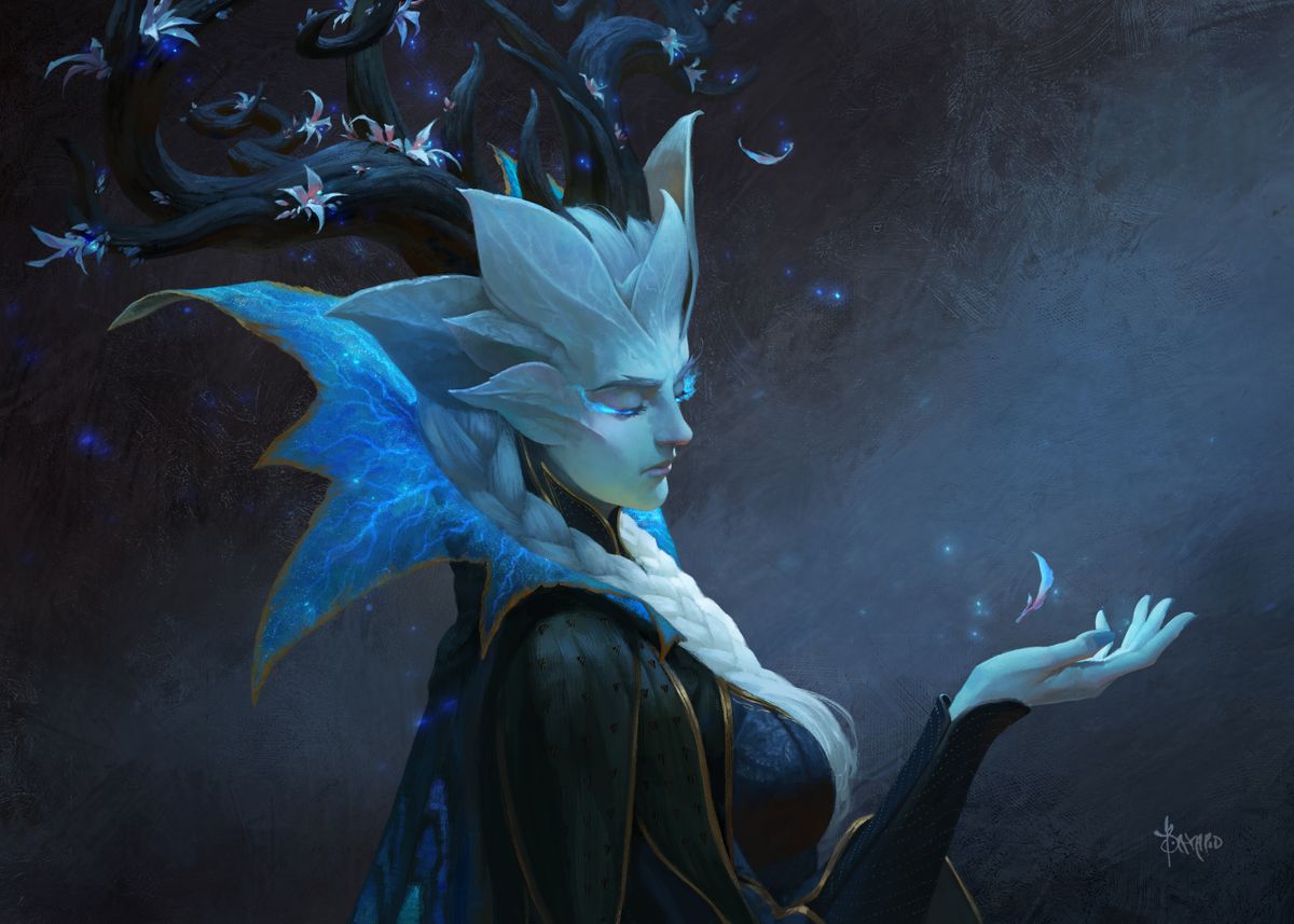 'Winter Queen' Poster, picture, metal print, paint by World Of Warcraft ...
