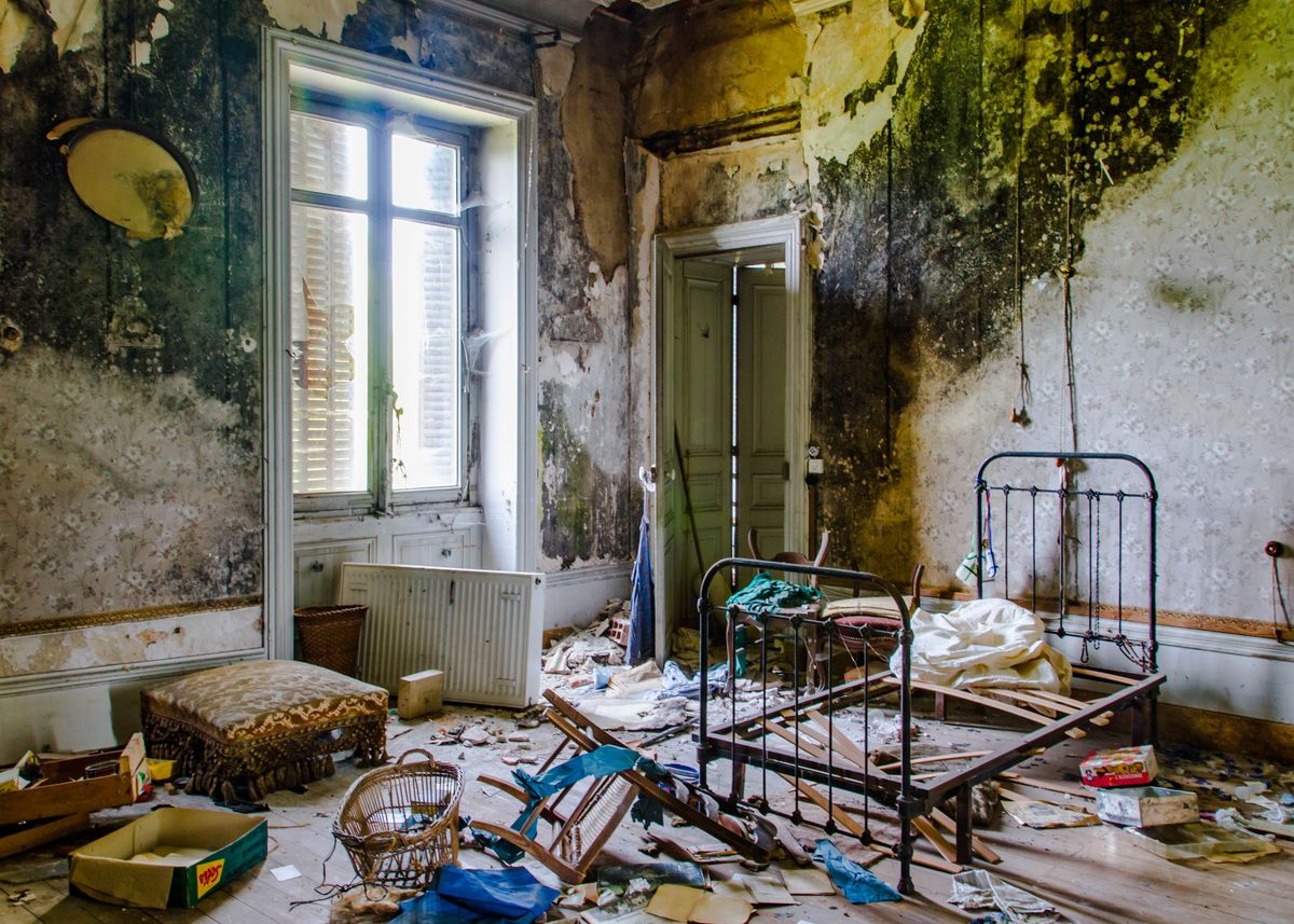 'Chambre moisie ' Poster, picture, metal print, paint by StudioGriffon | Displate