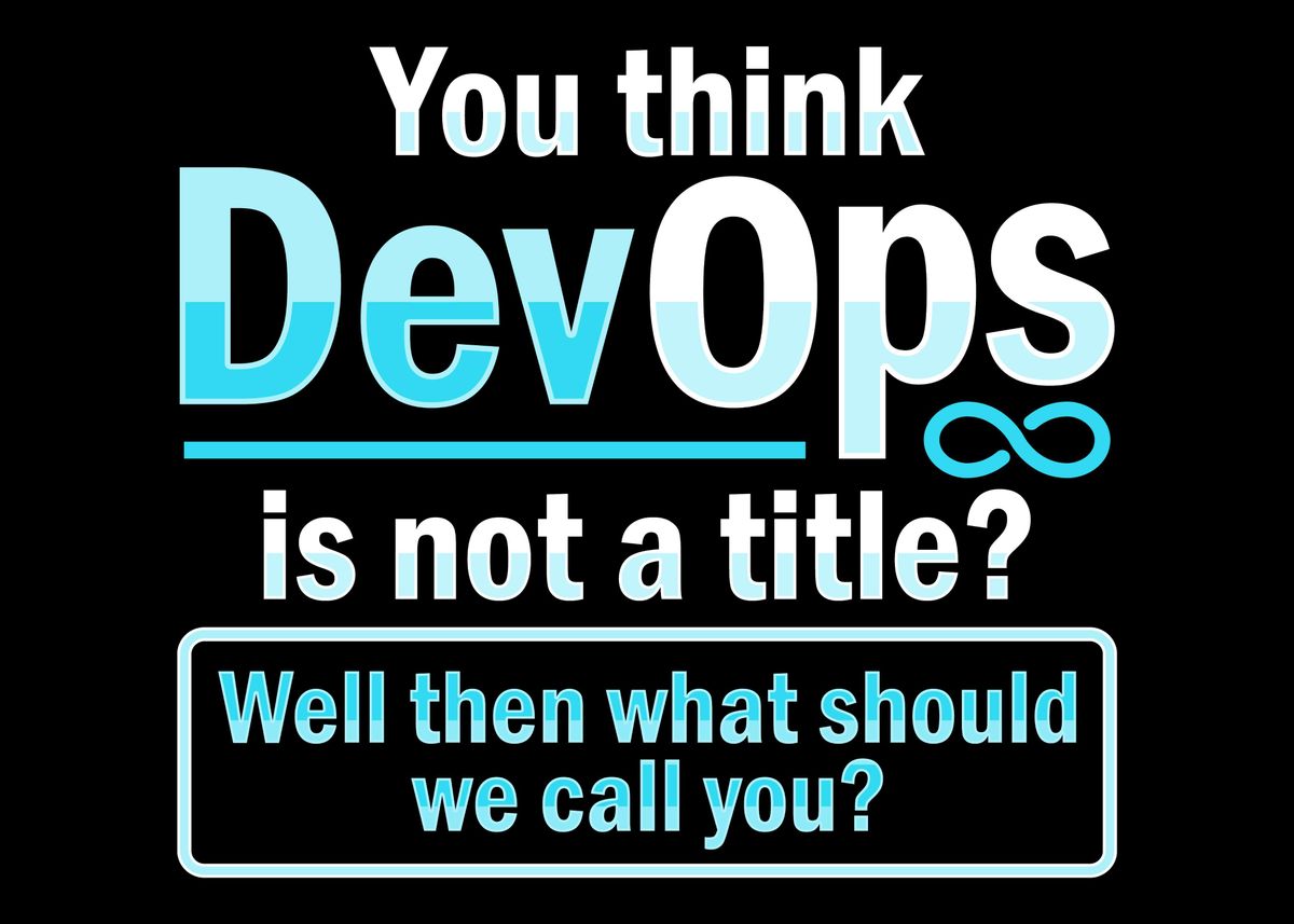 'Devops Engineer Sys Admin' Poster by Michael | Displate