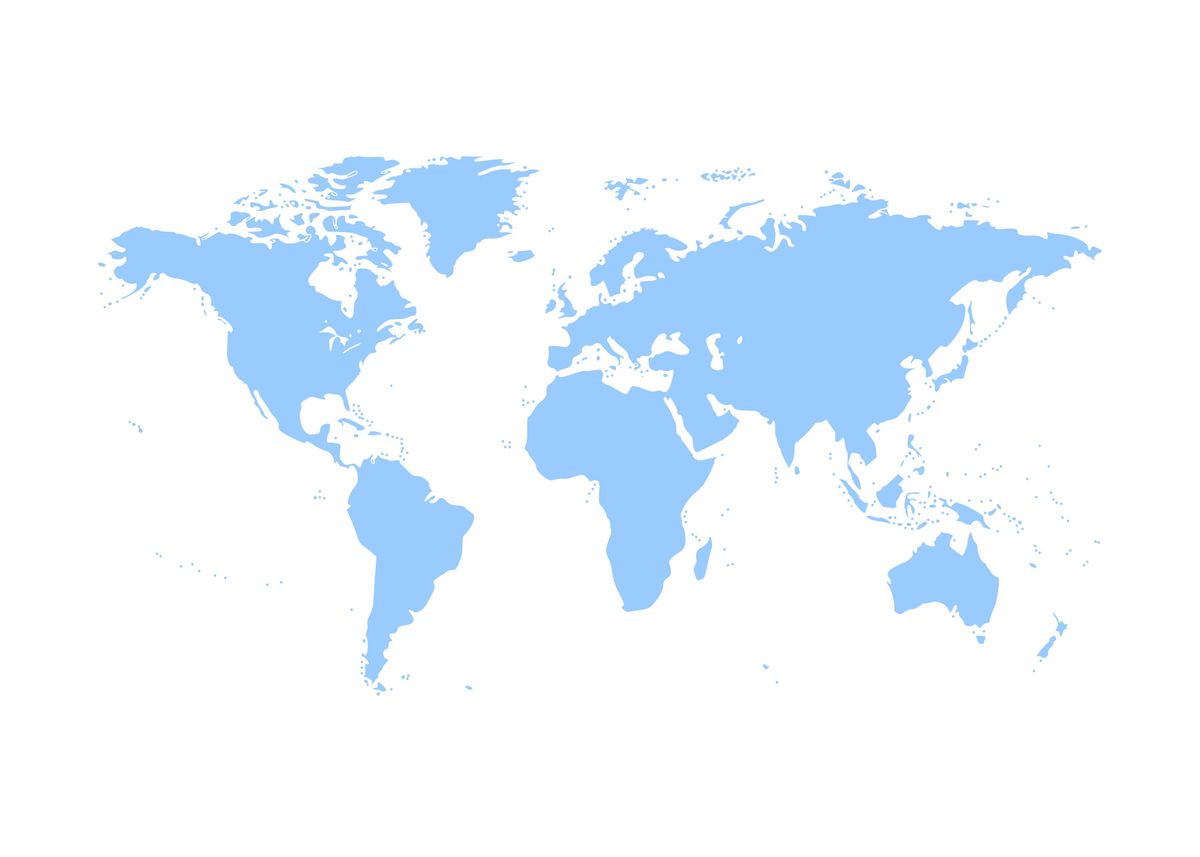 'blue world ' Poster, picture, metal print, paint by Spring Flower ...